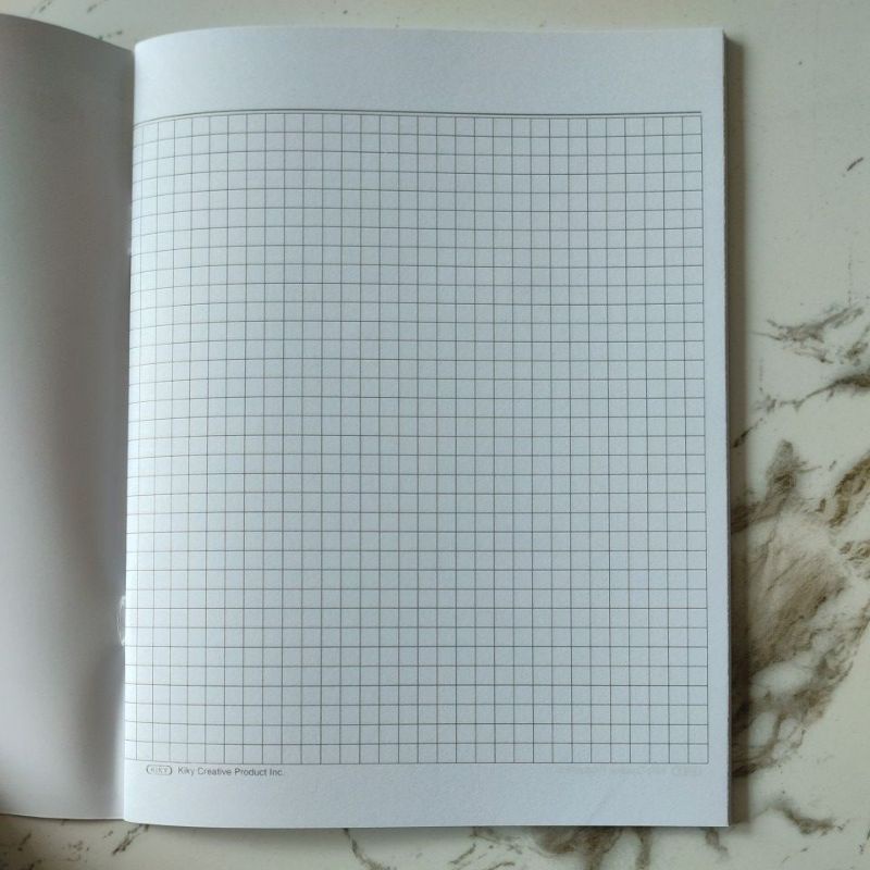 Jual Buku Tulis Strimin Kotak Kecil Kiky / Kotak Besar Buku Matematika 38 Lembar | Shopee Indonesia