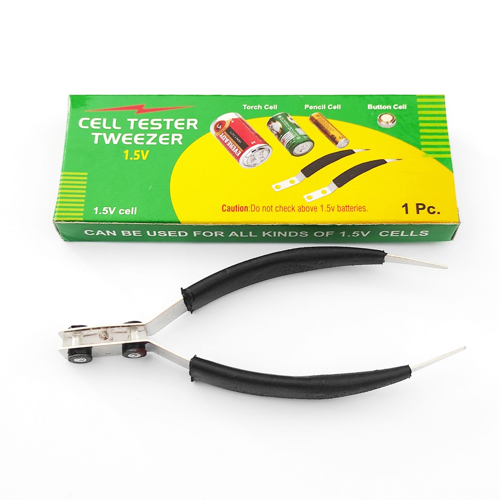 Jual Alat Pengecek Baterai Battery / Cell Tester Tweezer 1.5V | Shopee ...