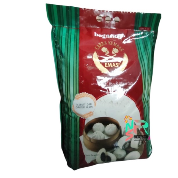 Jual TEPUNG PREMIKS CAKRA KEMBAR EMAS PAO DAN MANTAO 5KG | Shopee Indonesia