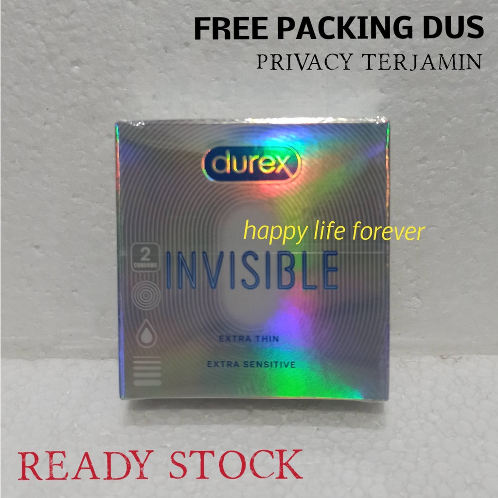 Jual Kondom Durex Invisible isi 2 pcs - Kondom Tipis Durex | Shopee ...