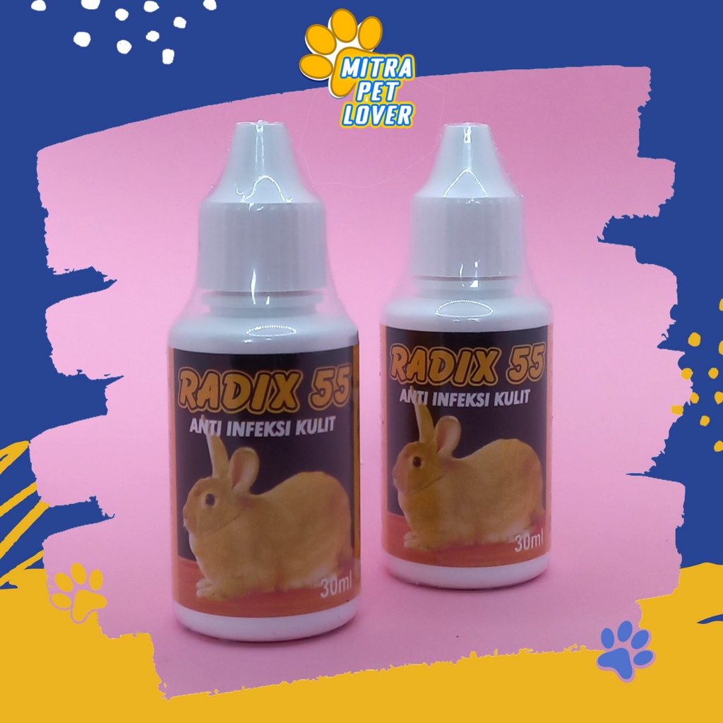 Jual OBAT SCABIES KELINCI - RADIX 30 ML ORIGINAL - ATASI KUDIS EKSIM ...