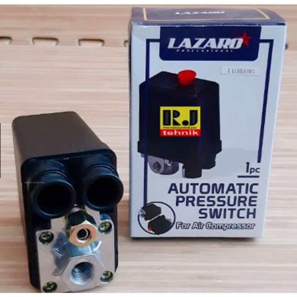 Jual Automatic Pressure Switch/Otomatis Kompresor Angin 1 Lubang ...