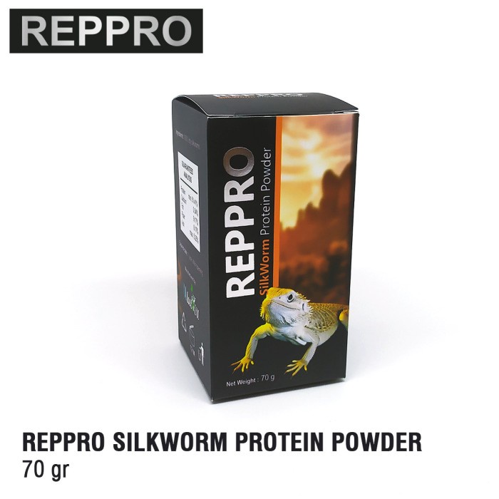Jual REPPRO SILKWORM PROTEIN POWDER SUPLEMEN REPTIL | Shopee Indonesia