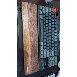 Jual Wrist Pad Kayu Sandaran Tangan Keyboard Mekanik Palm Rest Kayu ...