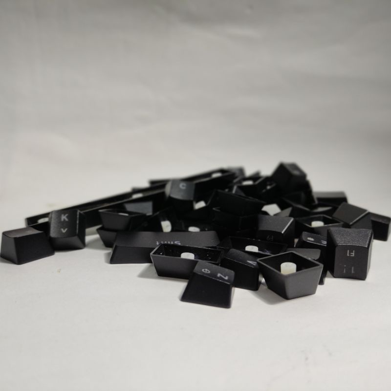 Jual Keycaps Copotan Keyboard Fantech Maxfit61 Black | Shopee Indonesia