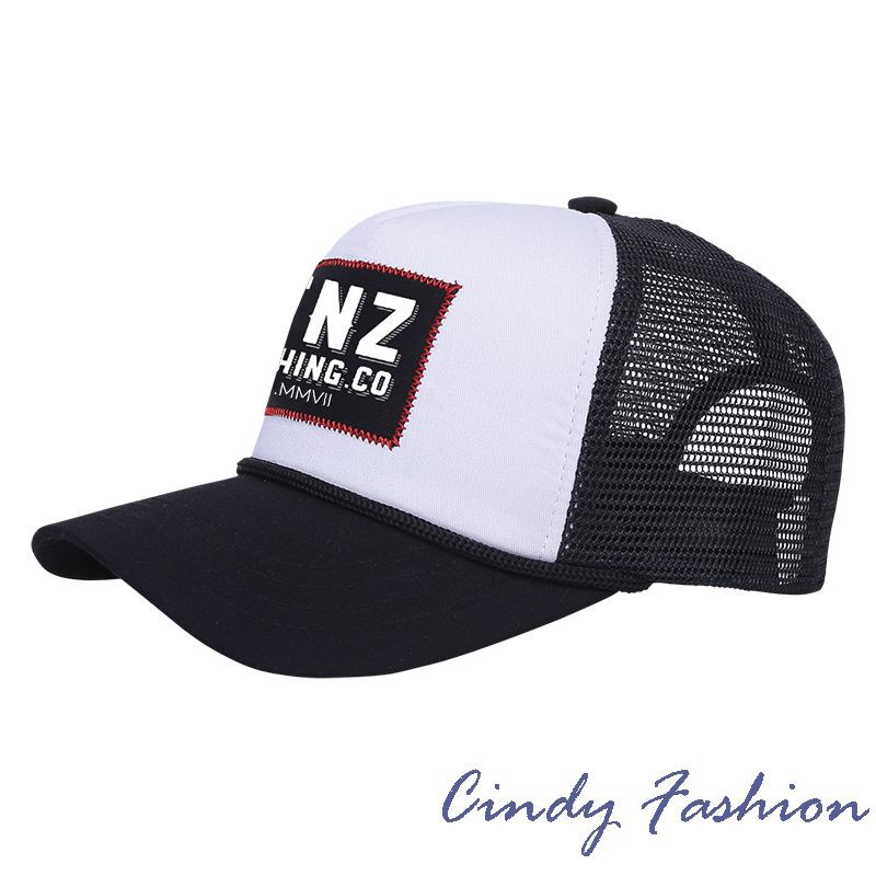 Jual Catenzo ZN 107 Topi Baseball Pria Wanita Baby Canvas Hitam Putih ...