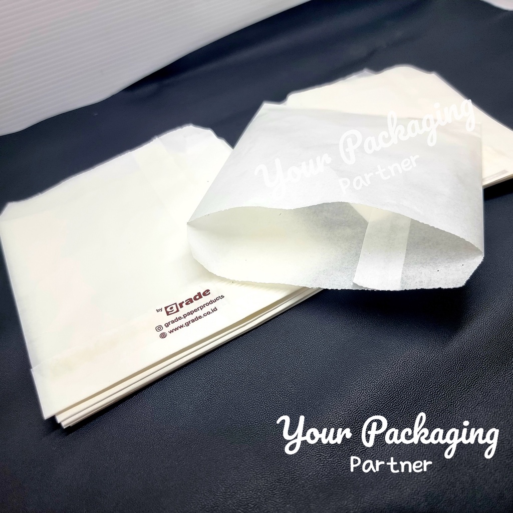 Jual (Isi 100) Paper Bag Kentang / Pok Pok Grade Kantong Kertas 13x12 ...