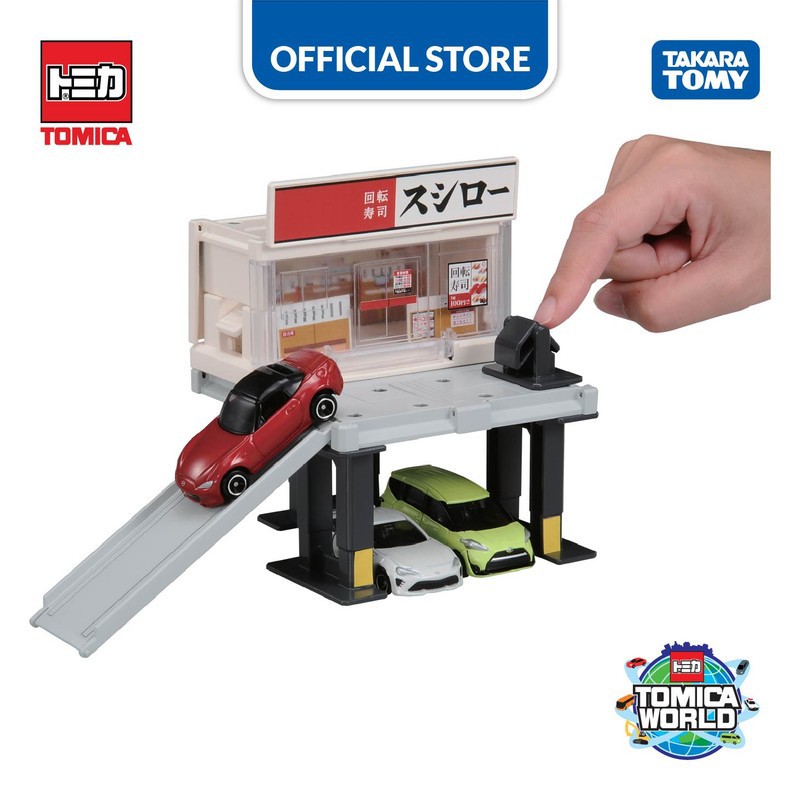 Jual Tomica Dream Ghibli 01 My Neighbor Totoro The Catbus New Tomica World Fire Station Tomica ...