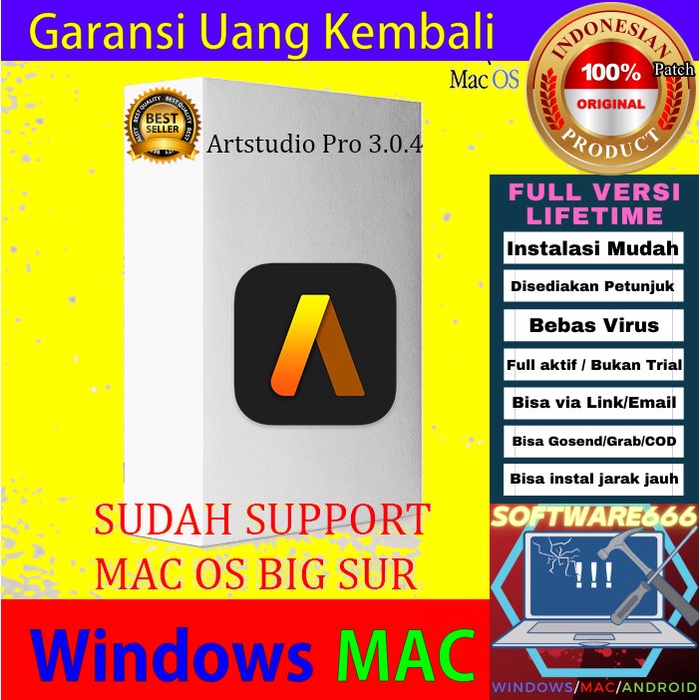 Jual Software Edit dan Lukis Foto: Artstudio Pro 3 [Mac] | Shopee Indonesia