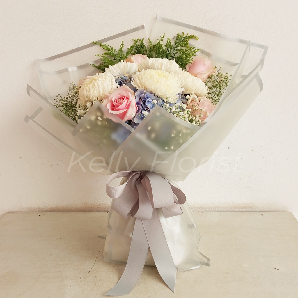 Jual Hand Bouquet Korean / Buket Bunga Fresh - Haru No Sora | Shopee ...