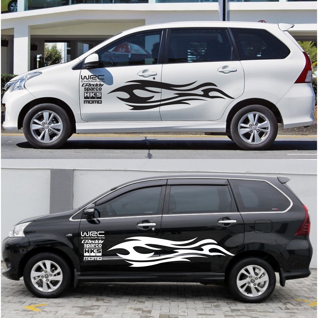 Jual Stiker Sticker Mobil Avanza Stiker Cutting Avanza Stiker Lis ...