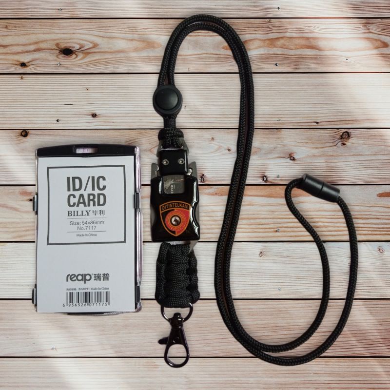 Jual LANYARD ID CARD KEPOLISIAN LOGO DIT INTELKAM | Shopee Indonesia