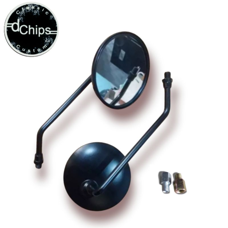 Jual [ Classy Black Edition ] Kaca spion bulat yamaha fazio fazzio ...