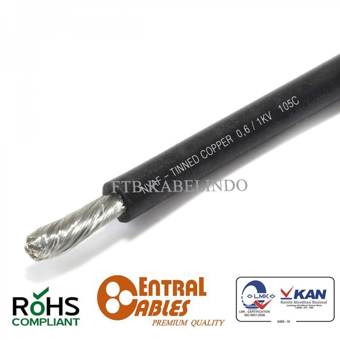 Jual SNI CENTRAL KABEL NYAF TCU 10 Sqmm 1kV Meteran ( AF 10mm 1x10 1x10mm ) | Shopee Indonesia