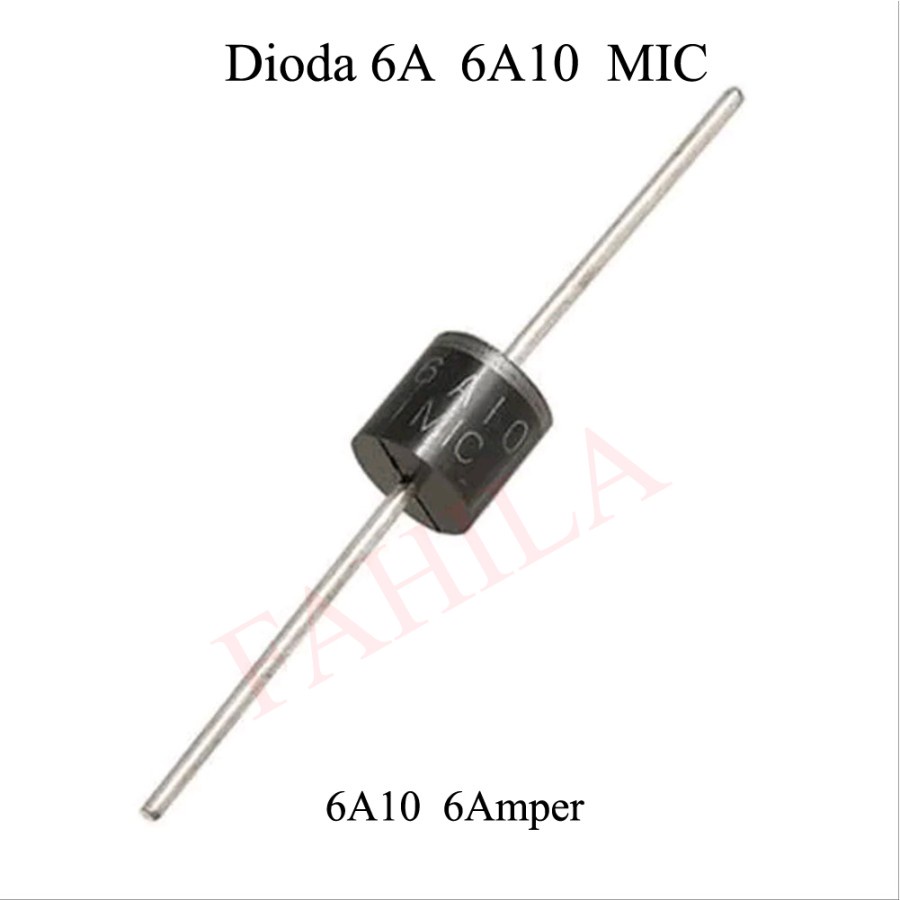 Jual MIC Dioda 6A 6ampere 6 ampere amper 6amp 6A10 General Purpose ...