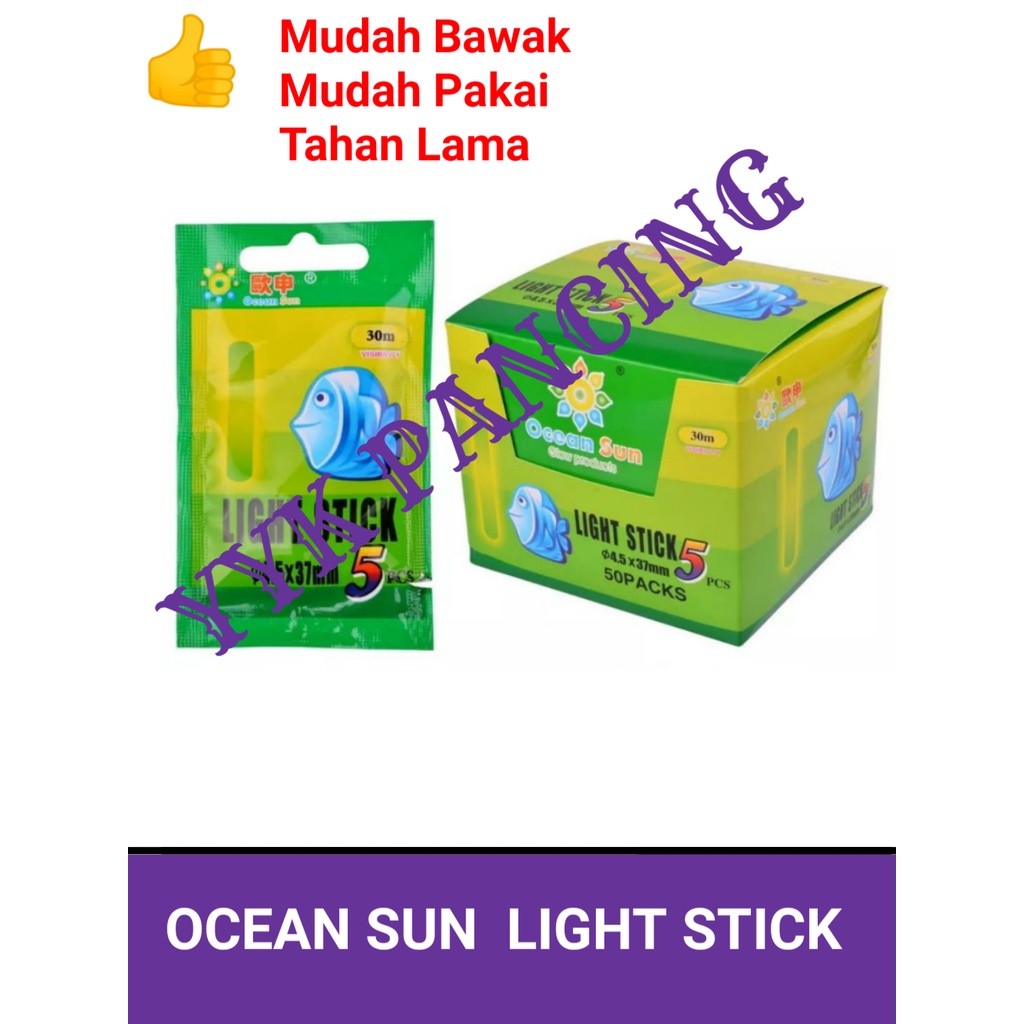 Jual LIGHT STICK OCEAN SUN isi 50 bungkus starlite starlight lampu ...
