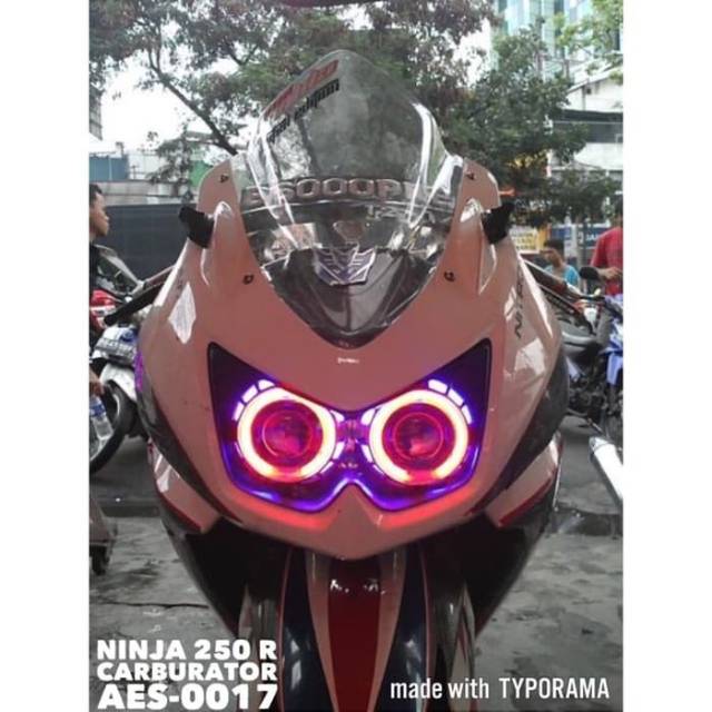 Jual Lampu Projie Aes BILED GEN 2 + Headlamp Ninja 250 Carbu Projector ... Jual Lampu Projie Aes BILED GEN 2 + Headlamp Ninja 250 Carbu Projector ...