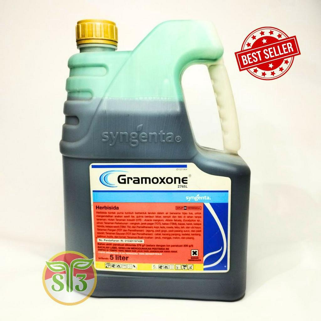 Jual Herbisida Kontak Obat Pertanian GRAMOXONE 5 liter Untuk Membasmi ...
