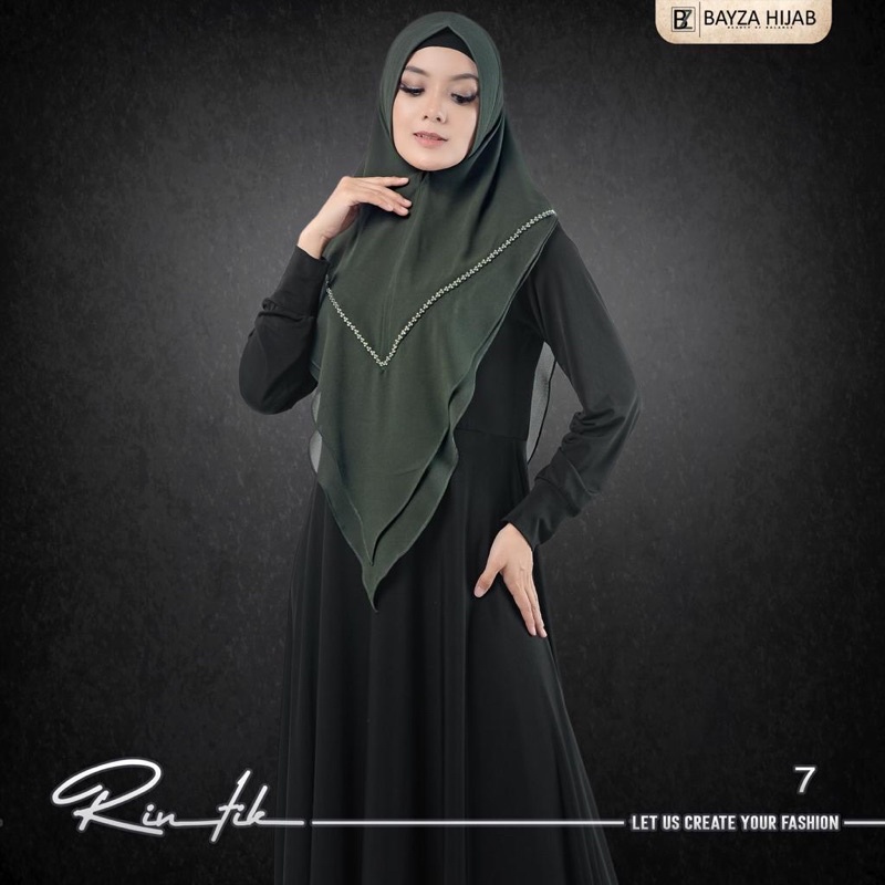 Jual KHIMAR RINTIK ORIGINAL BAYZA HIJAB | Shopee Indonesia