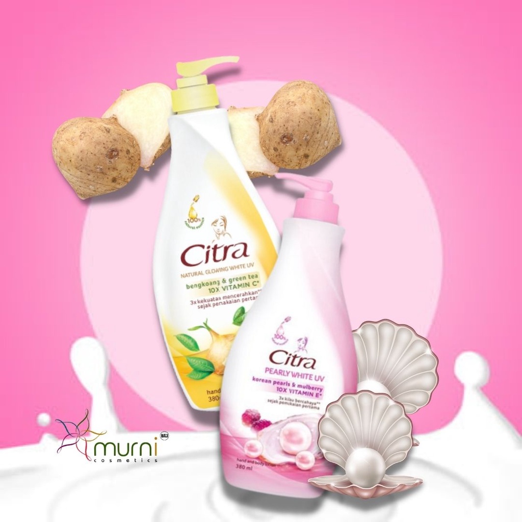 Jual CITRA GLOW UV HAND AND BODY LOTION 380ML | Shopee Indonesia