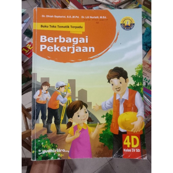 Jual Buku Teks Tematik Terpadu 4D SD. | Shopee Indonesia