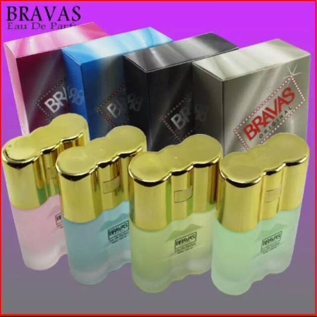 Jual Bravas ORIGINAL 100 ML Eau De Parfum | Shopee Indonesia