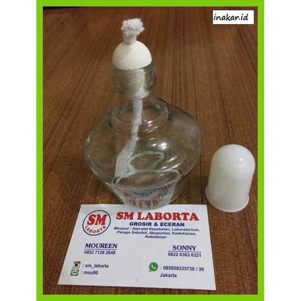 Jual Muirotarobal- Lampu Spiritus Spritus Bunsen 150Ml Ml Kaca ...