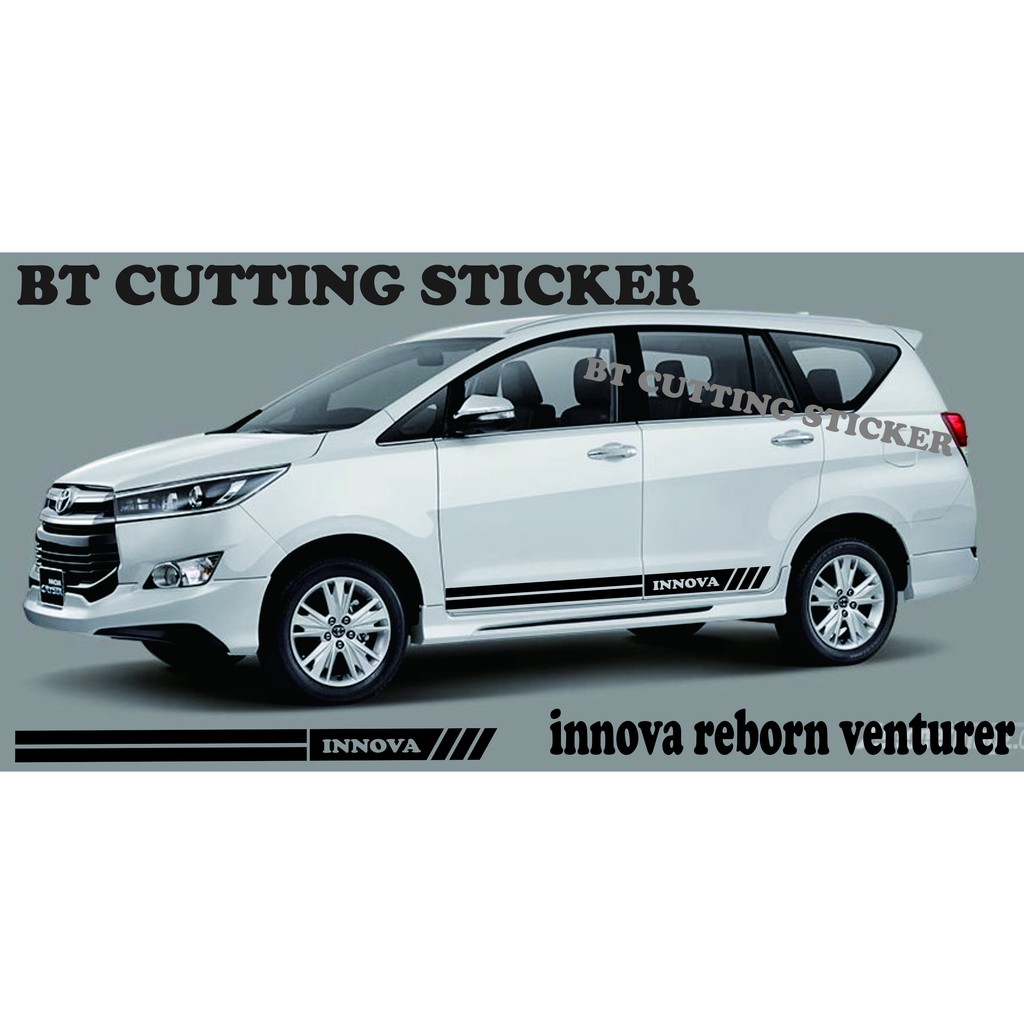 Jual INR2 stiker mobil innova reborn sticker mobil innova venturer ...