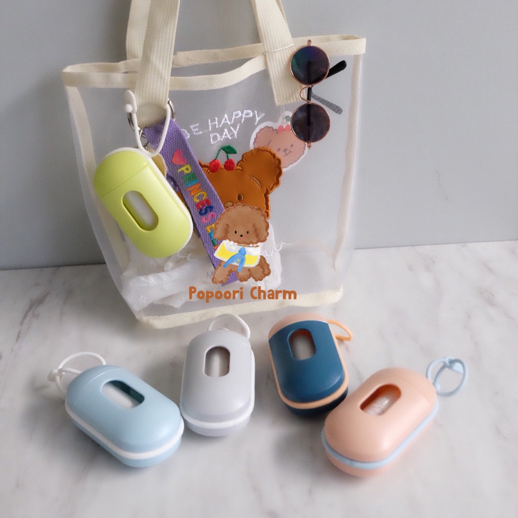 Jual Popoori Dispenser Poop Bag/ Kantong sampah portable/ Plastik popok ...