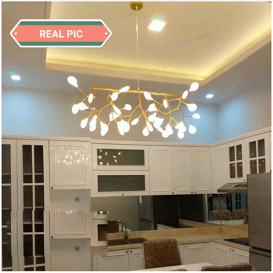 Jual Lampu hias gantung premium MODERN ISLAND FIREFLY cabang 45 ARMS ...