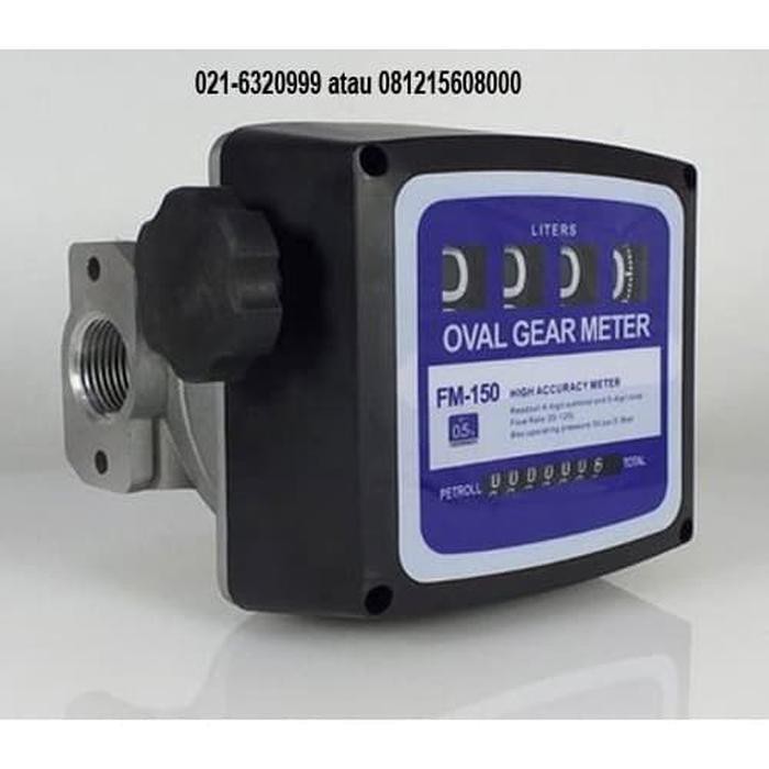 Jual Flow Meter OGM Analog FM-150 1 Inch - Meteran Solar 1 Inch last ...