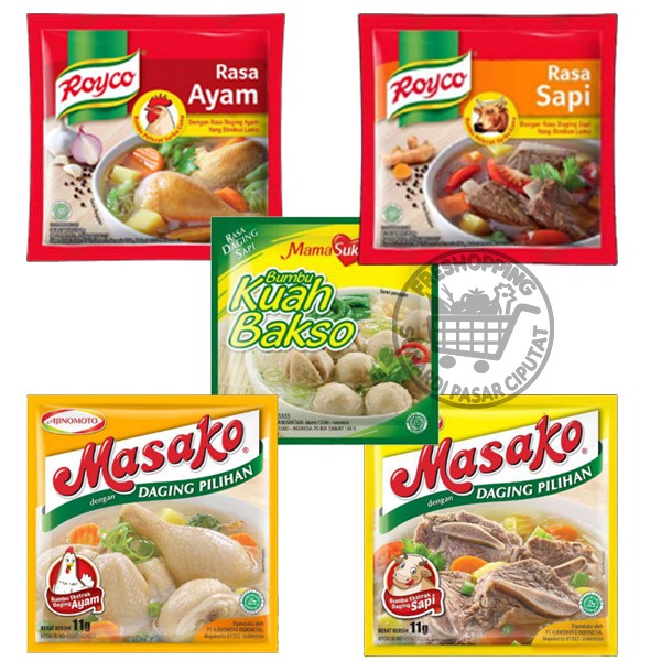 Jual Royco, Masako & kuah baso /pcs | Shopee Indonesia
