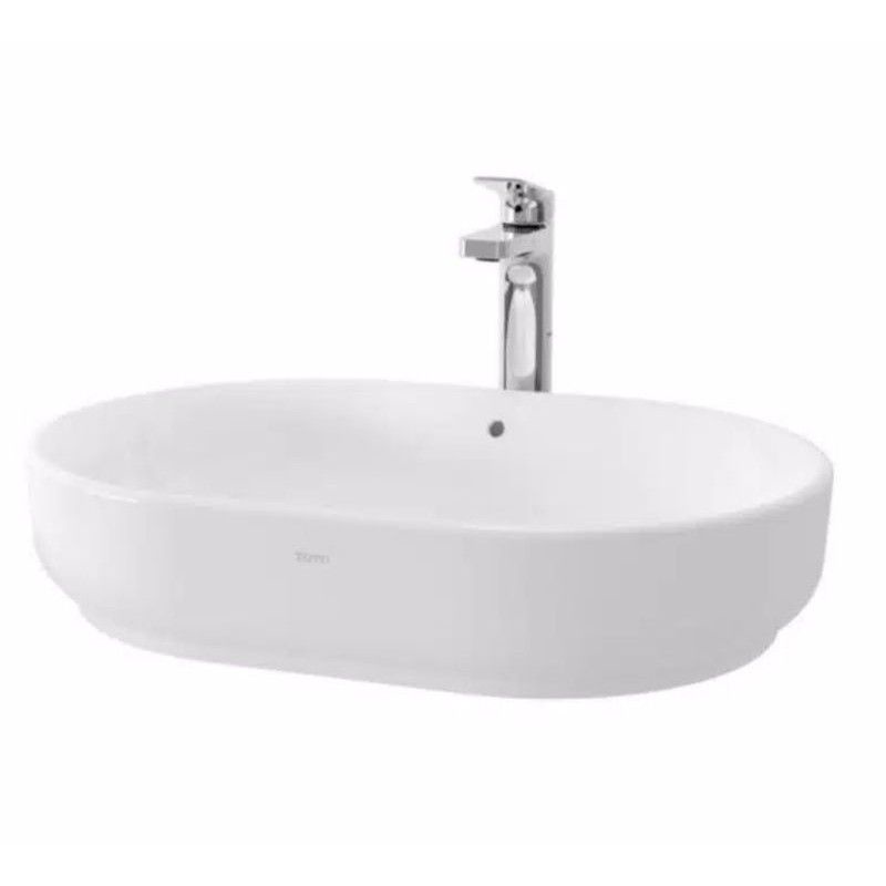Jual Wastafel TOTO LW896J Complete Set Kran Panas Dingin ( TX116LESN ...