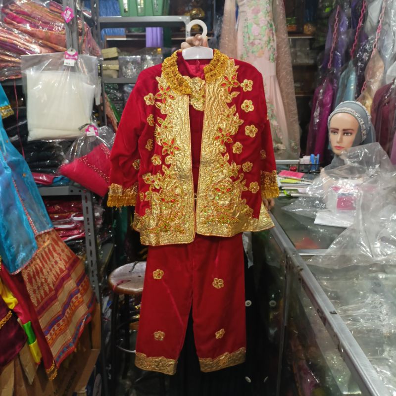 Jual Baju Adat Sumatera Barat / Baju Adat Minang Anak / Baju Adat ...
