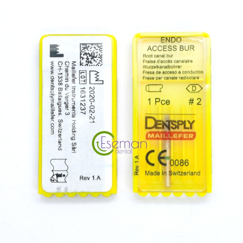 Jual Dentsply Endo Access Bur No.2 Akses Opening Cavity Enterance Open ...