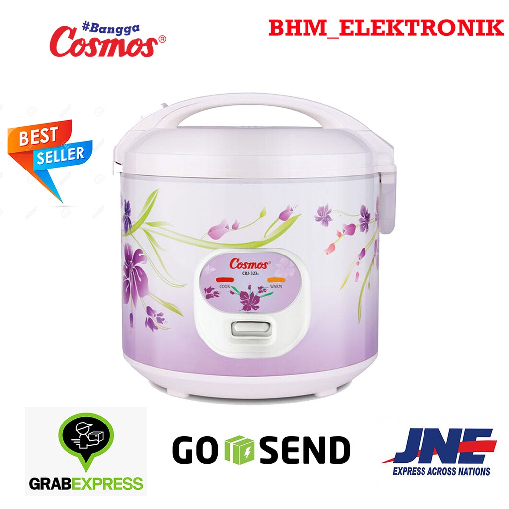Jual Megic Com Cosmos CRJ-323S - Rice Cooker Cosmos 1.8 L (Low Watt ...