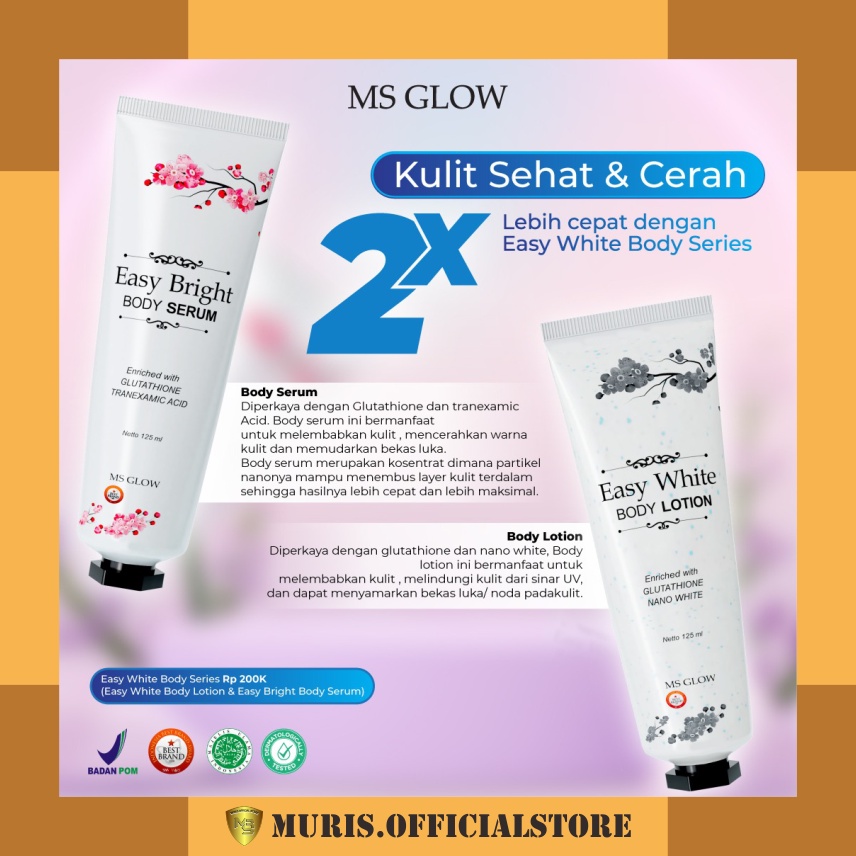Jual MS GLOW BODY SERIES ORIGINAL | Shopee Indonesia