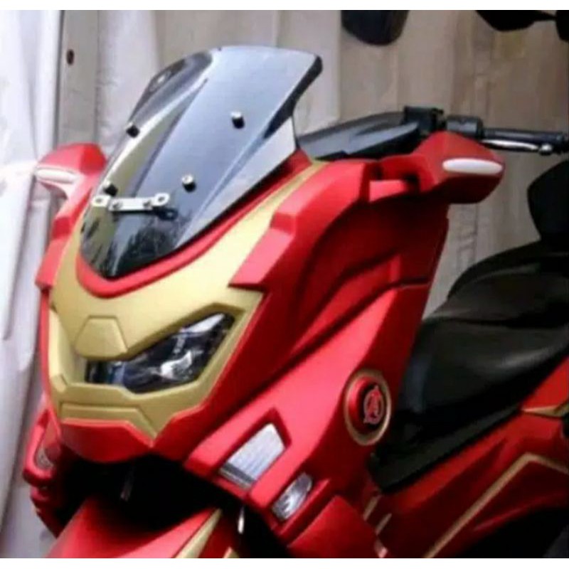 Jual bodykit yamaha nmax old model iron man | Shopee Indonesia