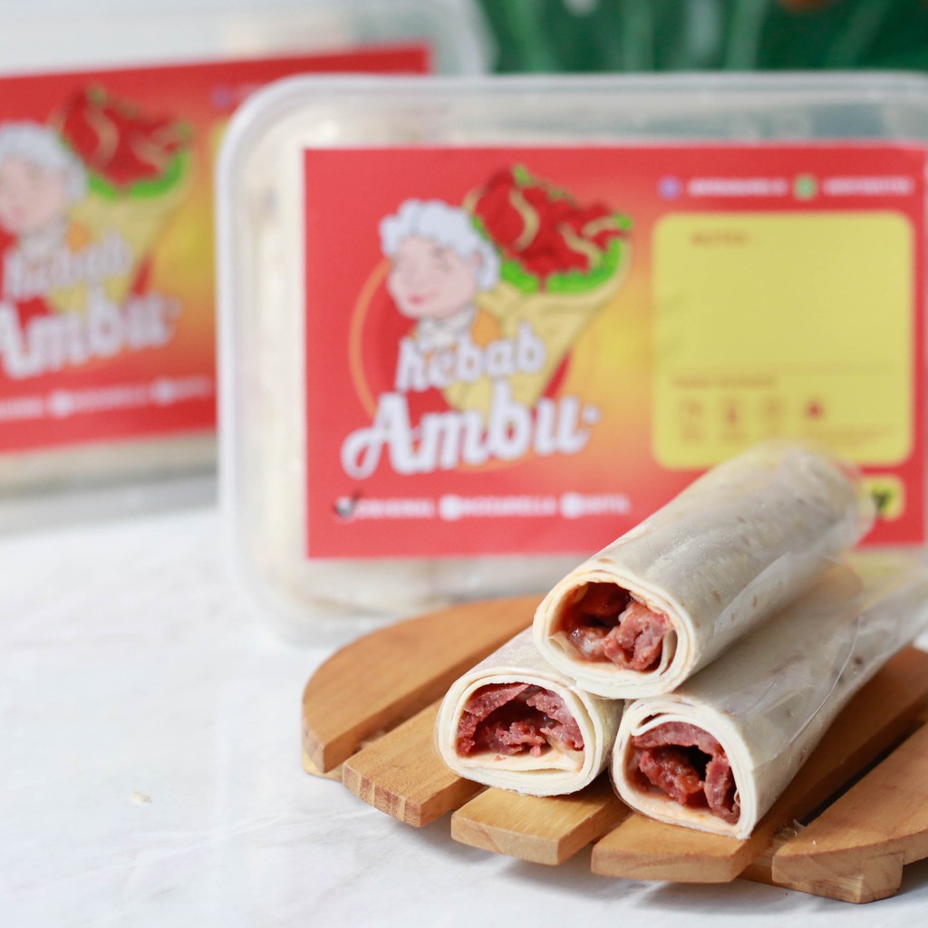 Jual KEBAB AMBU - ORIGINAL (BLACKPEPPER SAUCE) | Shopee Indonesia