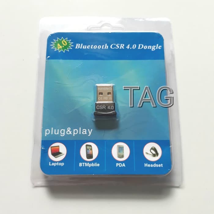 Jual Bluetooth CSR 4.0 USB Dongle receiver adapter headset pc speaker ...