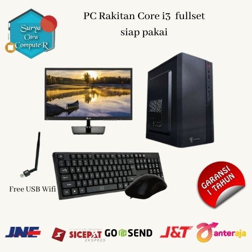 Jual PC RAKITAN intel core i5 / SSD / PC KERJA KANTOR ADMIN SEKOLAH ZOOM | Shopee Indonesia