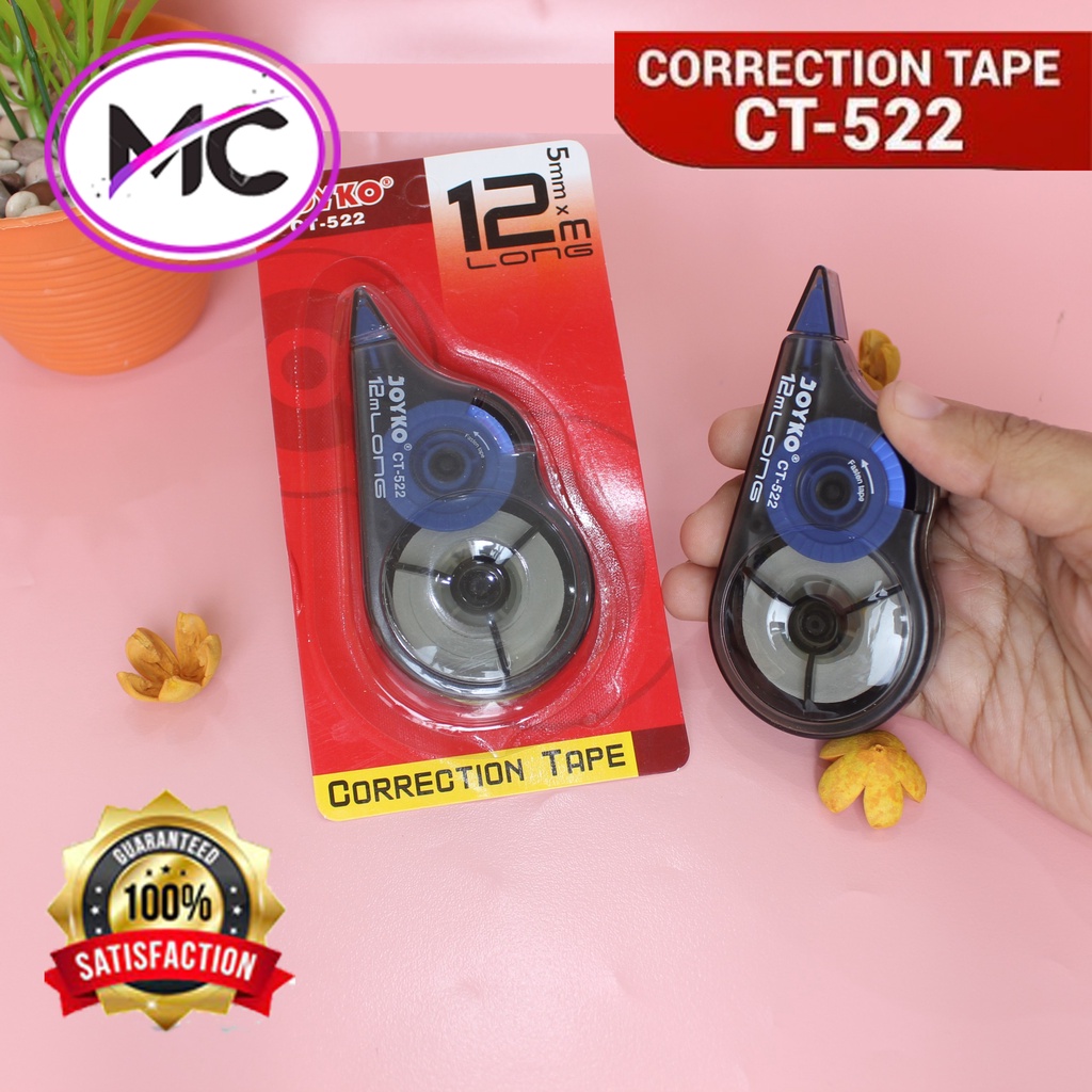 Jual Tipe X Kertas Joyko Correction Tape Pen Tip X Roll Type X Roll ...