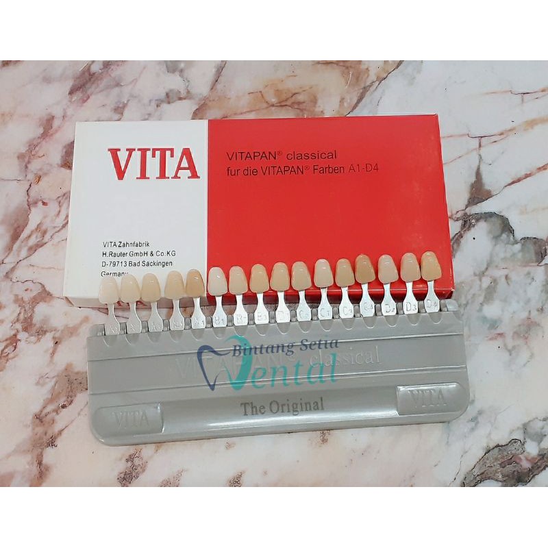 Jual SHADE GUIDE VITAPAN | Shopee Indonesia