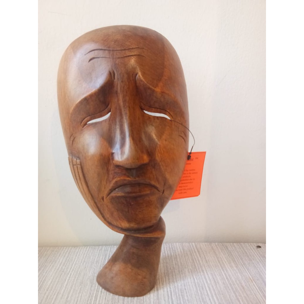 Jual TOPENG KAYU EXPRESSION- TOPENG UNIK - HOME DECOR - HIASAN DINDING ...
