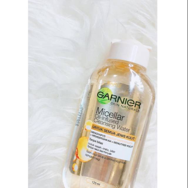 Jual GARNIER Micellar OIL Infused Cleansing Water 125 ml (OIL, SEDANG ...