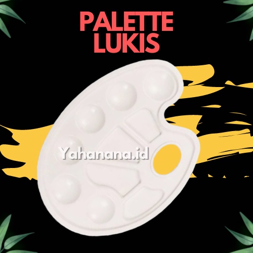 Jual PALETTE / PALET LUKIS / PAPAN CAT LUKIS PLASTIK | Shopee Indonesia