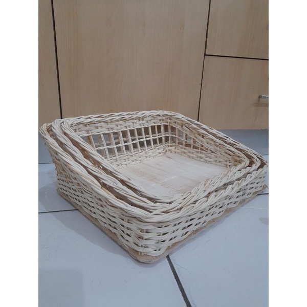 Jual Keranjang Parcel Parsel Keranjang Rotan Oval Keranjang Rotan ...