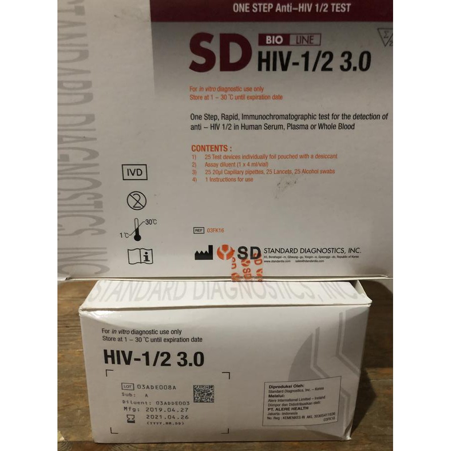 Jual HIV SD Bioline isi 10 Test Card | Shopee Indonesia