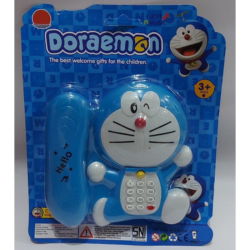 Jual MAINAN TELFON RUMAH DORAEMON TELEPHONE | Shopee Indonesia