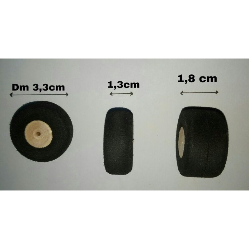 Jual Roda Miniatur Truk dan Bus DM 3,3cm | Shopee Indonesia